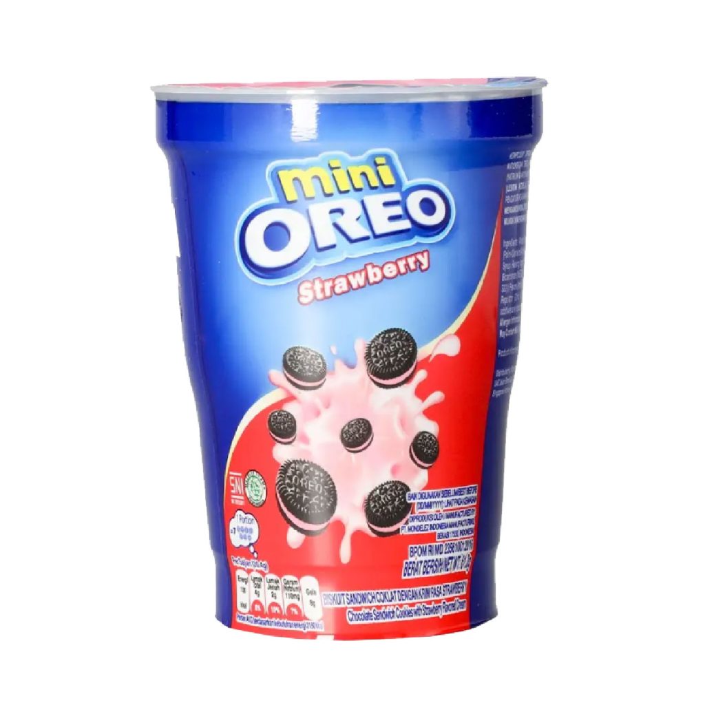 OREO Mini Cup Strawberry 61,3g – Wise Trading Group