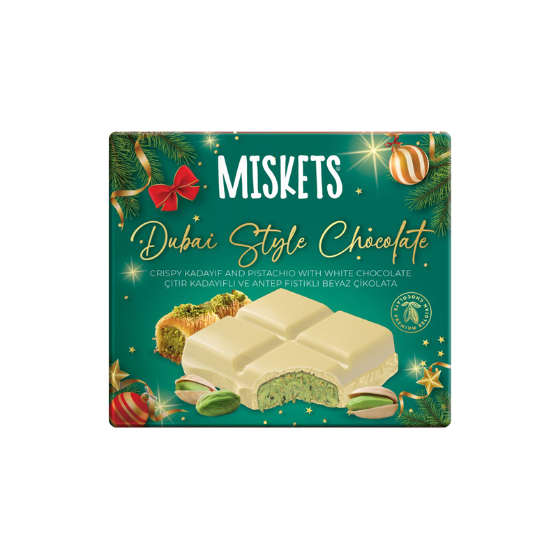 Miskets-Dubai-Style-Chocolate-White-Chocolate-100g – Wise Trading Group